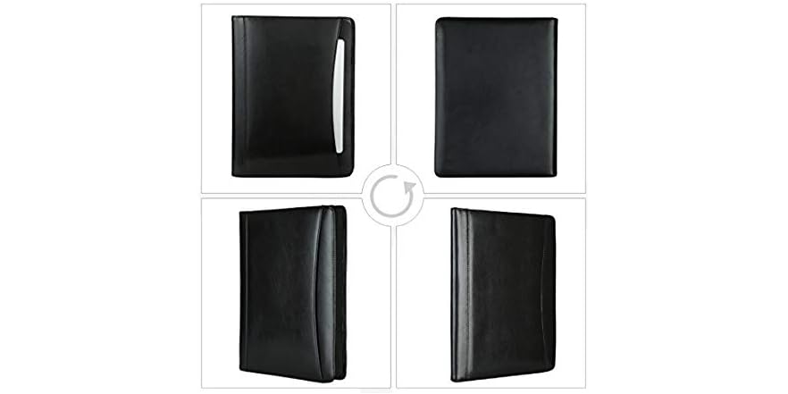 Leathario File Folder Padfolio