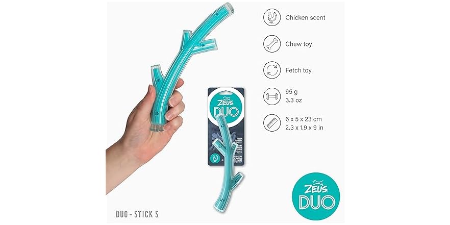 ZEUS Duo Stick Strong Dog Chew Toy