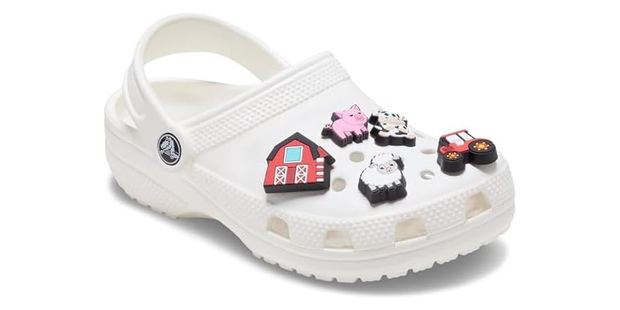 Crocs 5-Pack Farm Animal Shoe Charms