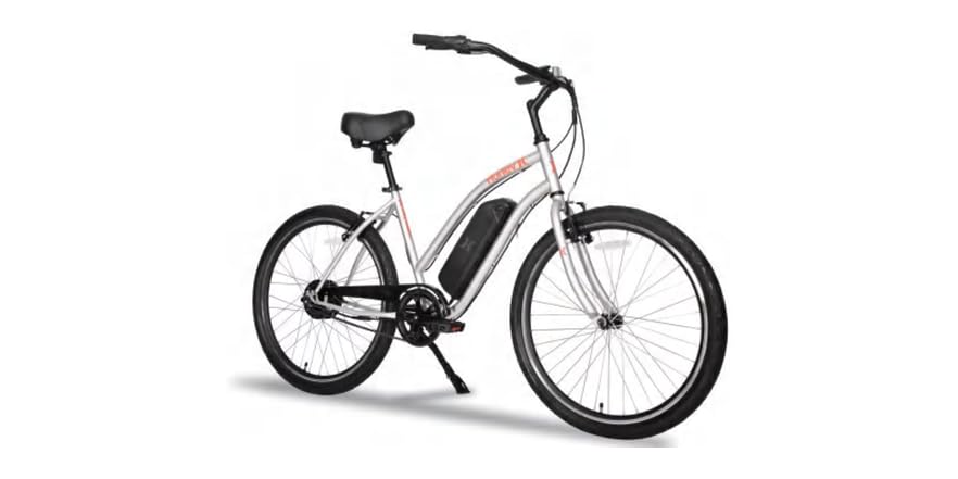 Hurley Bike Layback 500W Step Thru Single Speed E-Bike