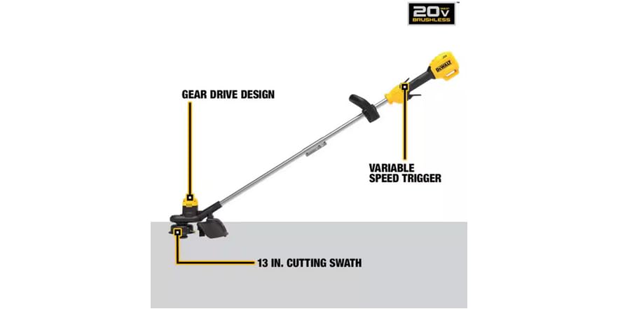DEWALT DCST925M1 20V MAX 13inch String Trimmer Kit