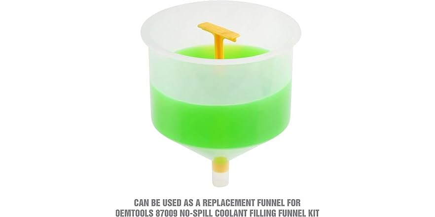 OEMTOOLS 87041 Drip Free Funnel for Auto