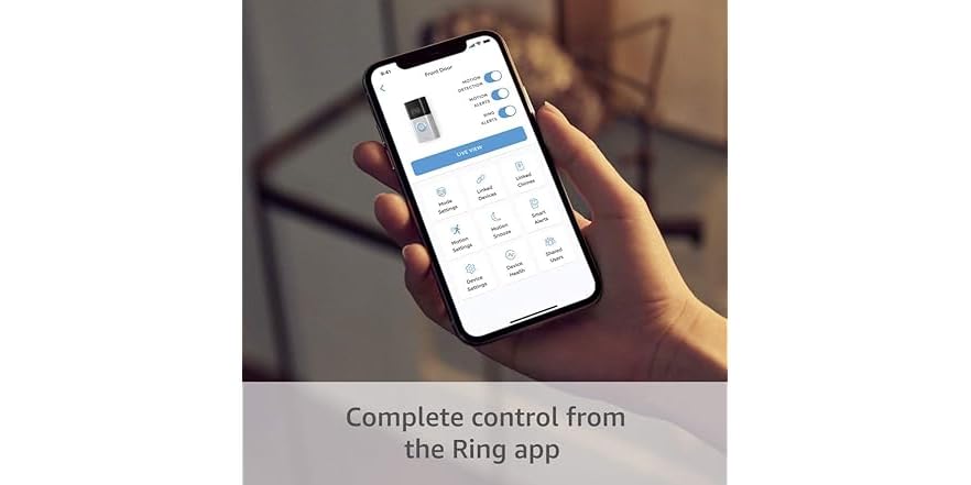 Like New Amazon Ring Video Doorbell 3-1yr Warranty