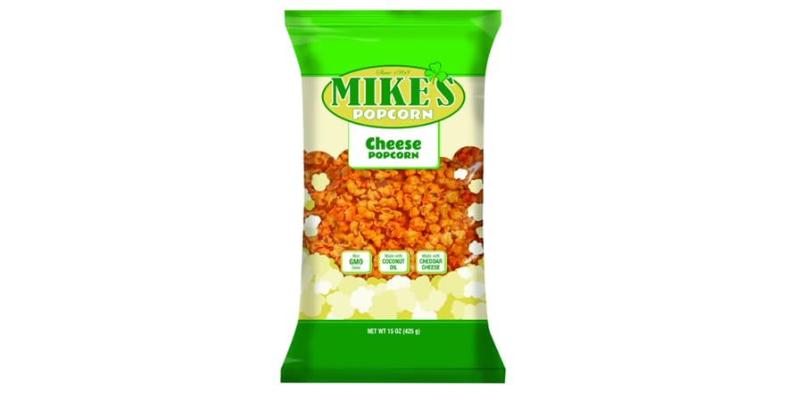 Mike's Popcorn, 3 Flavors- 6 Bags