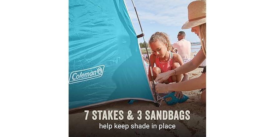 Coleman Skyshade Large Portable Sun Shelter