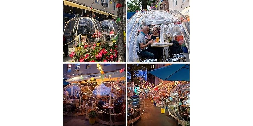 Alvantor 15' x 15' Pop Up Bubble Tent