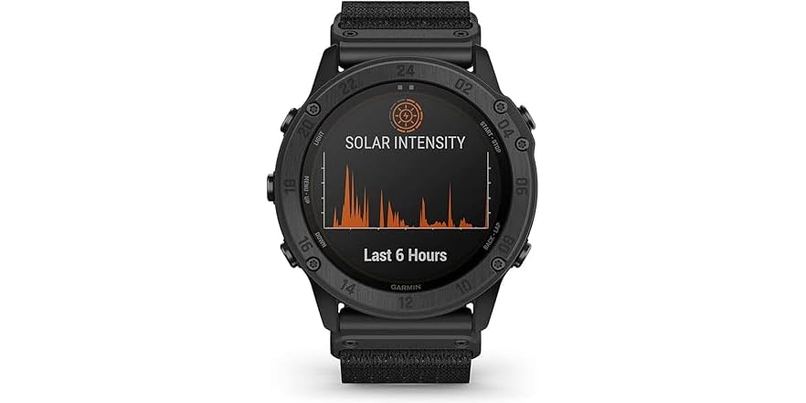 (NEW) Garmin tactix Delta - Solar-powered Tactical GPS Watch (Open Box)