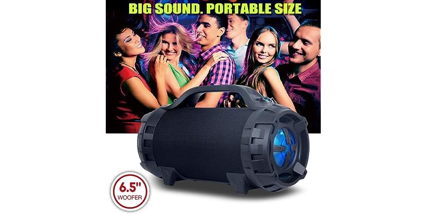 Wireless Portable Boom Box Stereo