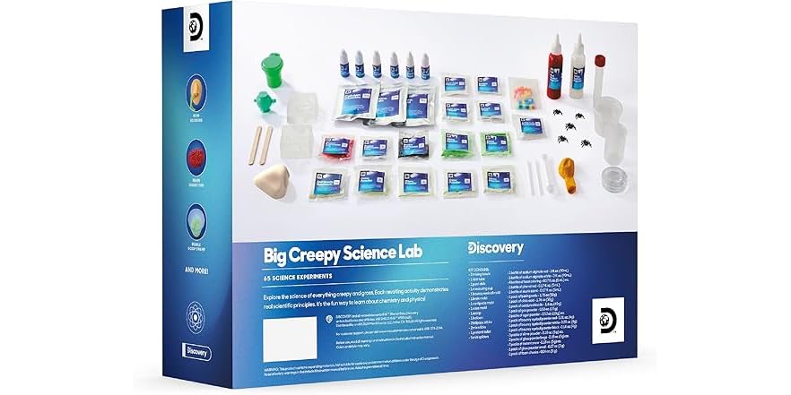 Discovery™ Big Creepy Science Lab