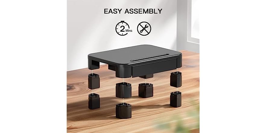 LORYERGO Monitor Stand Height Adjustable