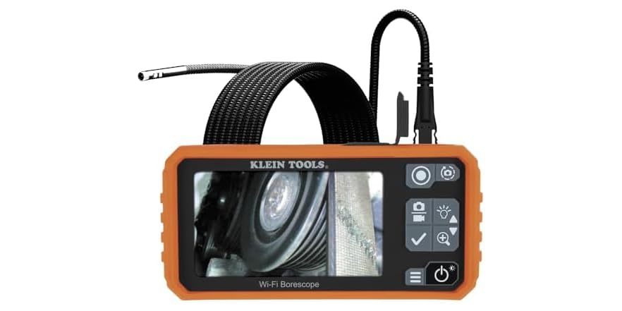Klein Tools ET19 Wi-Fi Pro Borescope w/ Dual-Lens