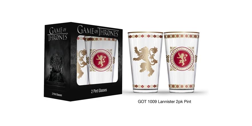 Game of Thrones Pub Glasses