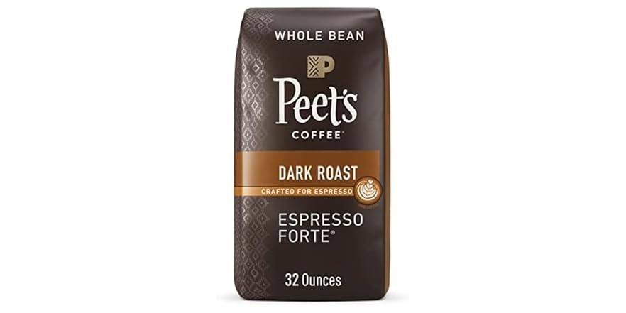 Peet’s Coffee, 2 Pack Espresso Forte Whole Bean
