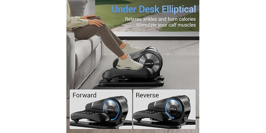 CURSOR FITNESS BC990325070011 Under Desk Elliptical Machine