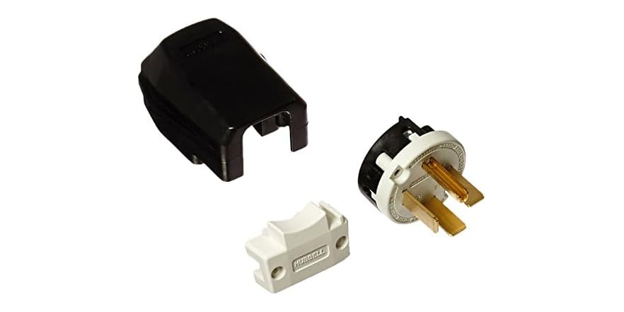 Hubbell 50A 3-Phase Plug, 15-50P