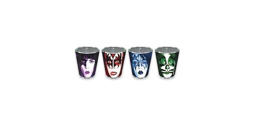 ICUP KISS 4 Piece Shot Glass Set