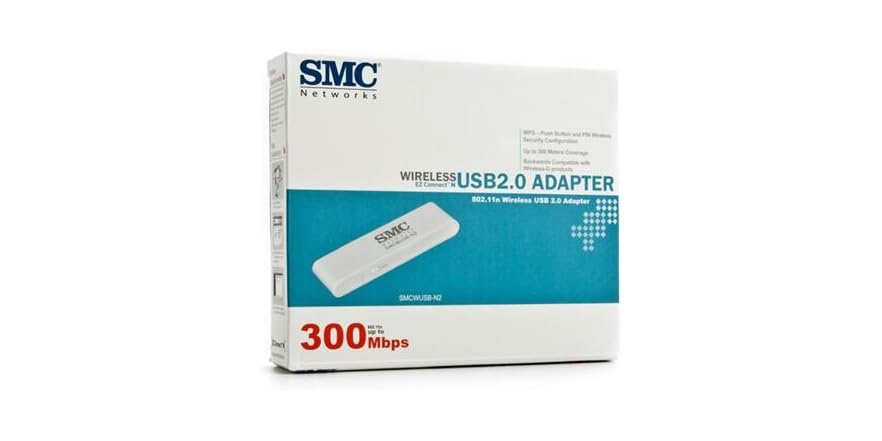 SMC EZ Connect 802.11n 300Mbps Wireless USB Adapter
