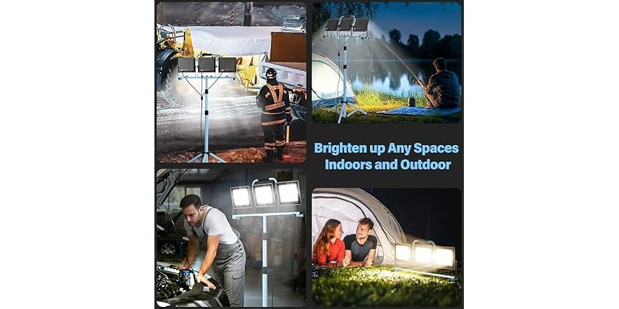 GoBright 31000LM 3 Head Work Light