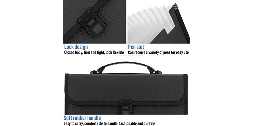 Expanding File Folder with Handle
