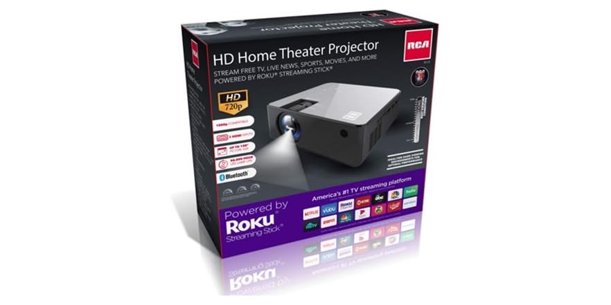 RCA 720p Smart Home Theater Projector