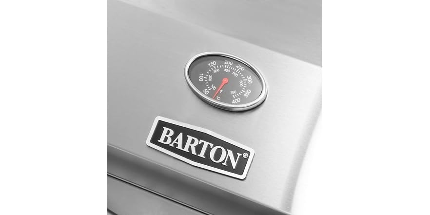 Barton Two-Burner Propane Tabletop Grill