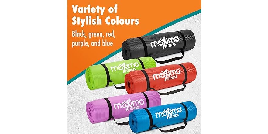 Maximo Fitness Yoga Mat, Standard