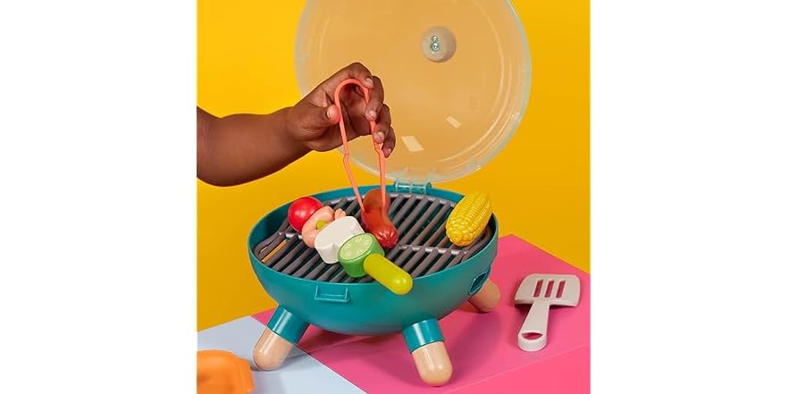 B. toys- Mini Chef - BBQ Grill Playset