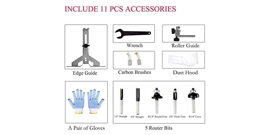Avid Power 6.5-Amp Compact Router Set