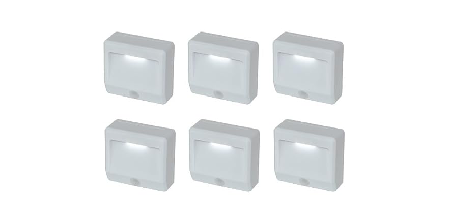 Link2Home 6-Pack Motion Sensing LED Nightlights