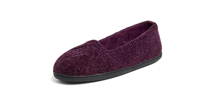Dearfoams Women's Closed Back Slippers