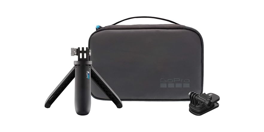 GoPro Travel Kit: Magnetic Swivel Clip, Shorty, Case