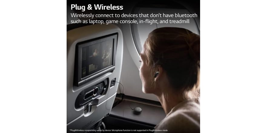 LG Tone Bluetooth Earbuds, Refurbished