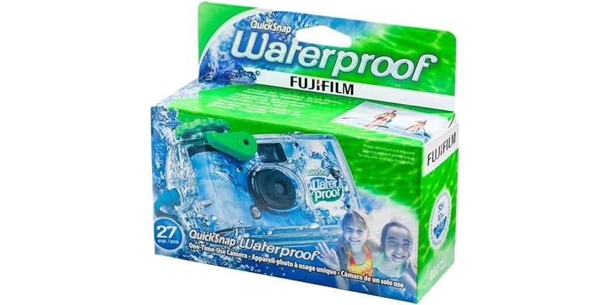 Fujifilm QuickSnap Waterproof One-Time Use Camera