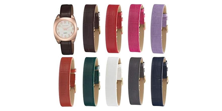 Vernier Women's 10-strap Face Watch