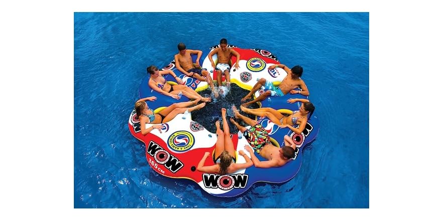 WOW World Watersports Tube Floating Island