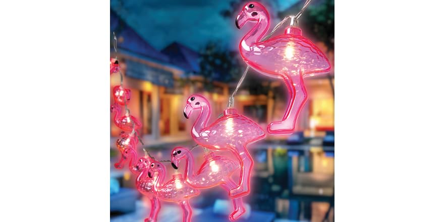 Flamingo LED String Lights