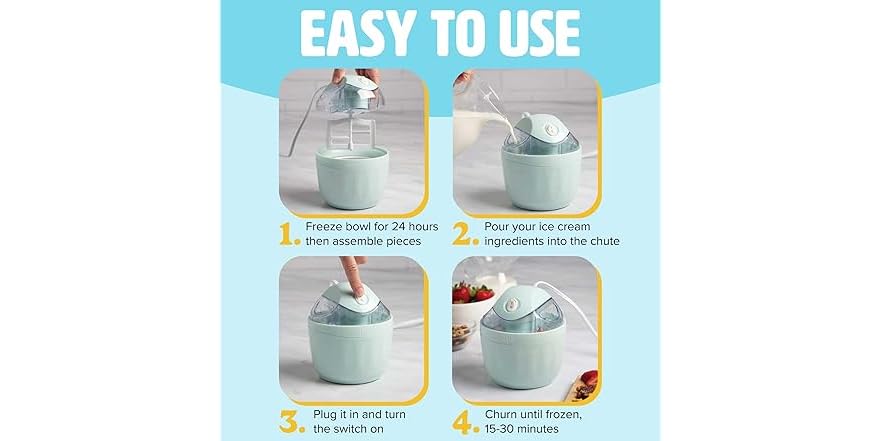 Tasty Mini Ice Cream Maker