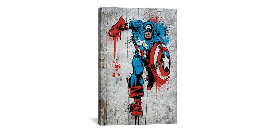 Captain America Spray Paint (2 Sizes)