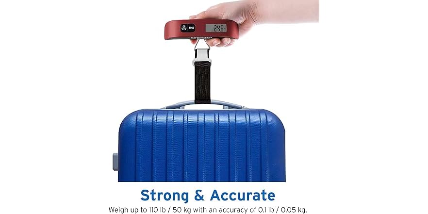 Digital Luggage Weight Scale 2 Pack