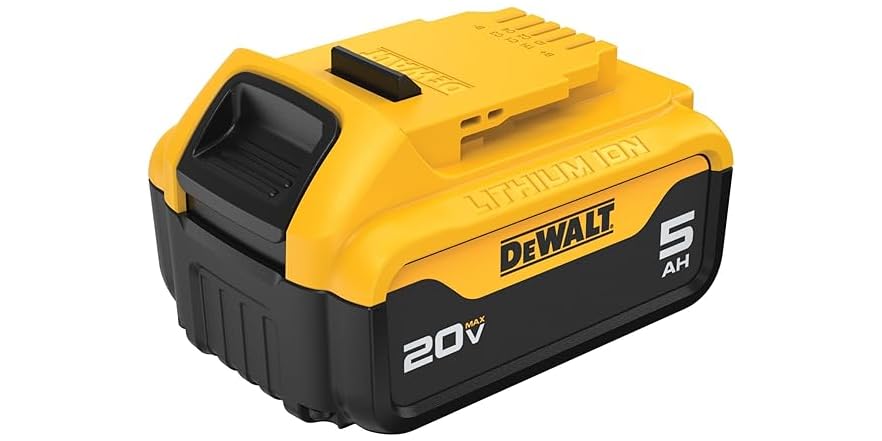 DEWALT DCB205-2c 20V MAX 5Ah Battery 2pk & Charger
