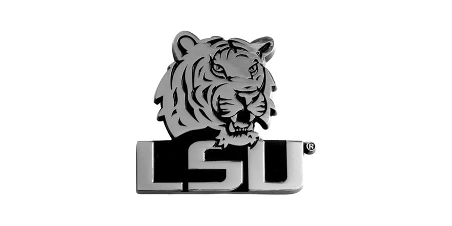 NCAA Chrome Car Emblem