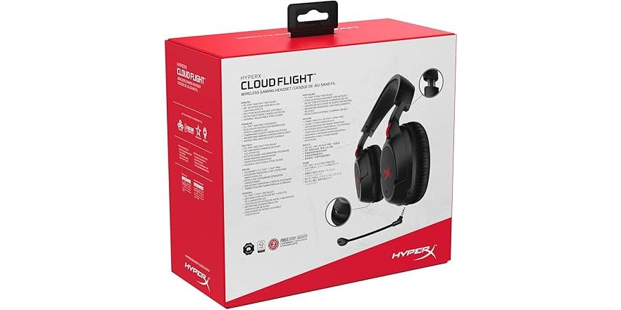HyperX Cloud Flight - Wireless Gaming Headset (Open Box)
