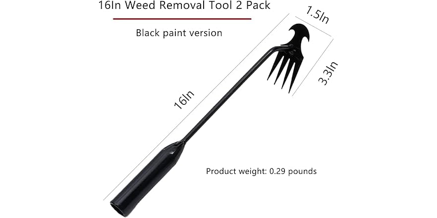 4 Pack Garden Weed Puller Tools