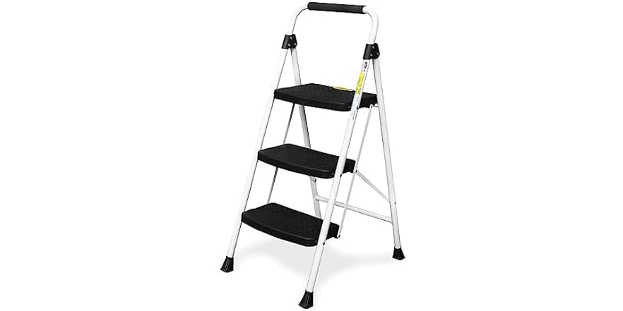 HBTower Folding 3 Step Ladder