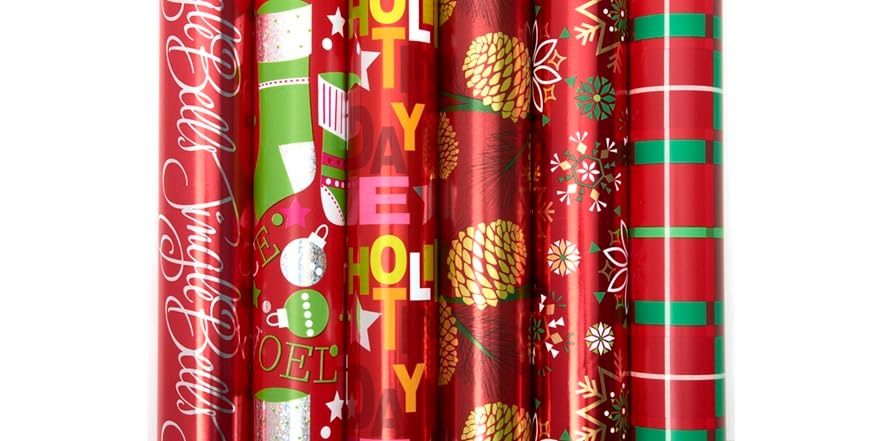Red Holiday Wrap Assortment