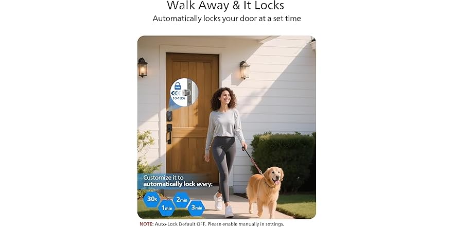 Philips Wi-Fi Smart Door Lock Deadbolt with Handle Set