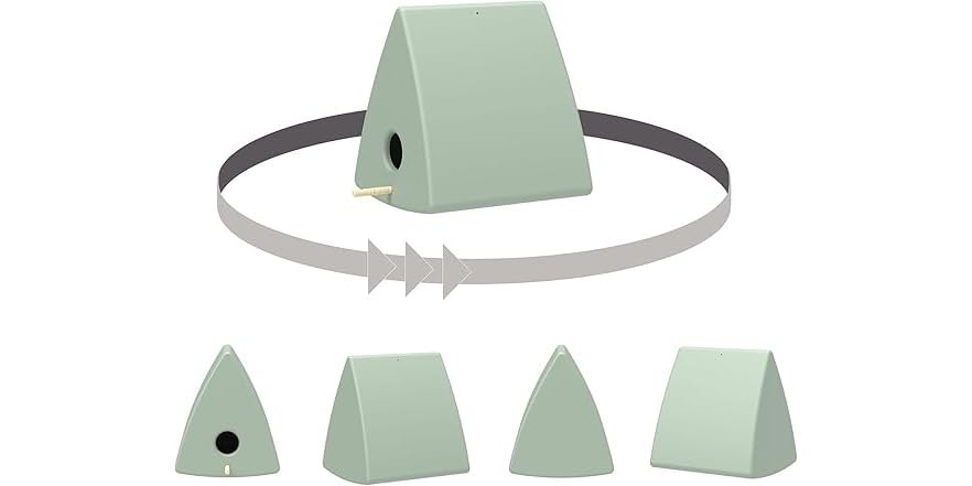 Southshore Dalya Triangle Birdhouse- Choose Color