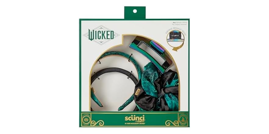 Wicked Hair Accessories Gift Box 4pk