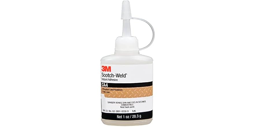 3M Scotch-Weld Instant Adhesive CA40, Clear