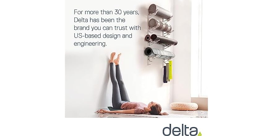 Delta 4-Tier Multi Sport Wall Rack